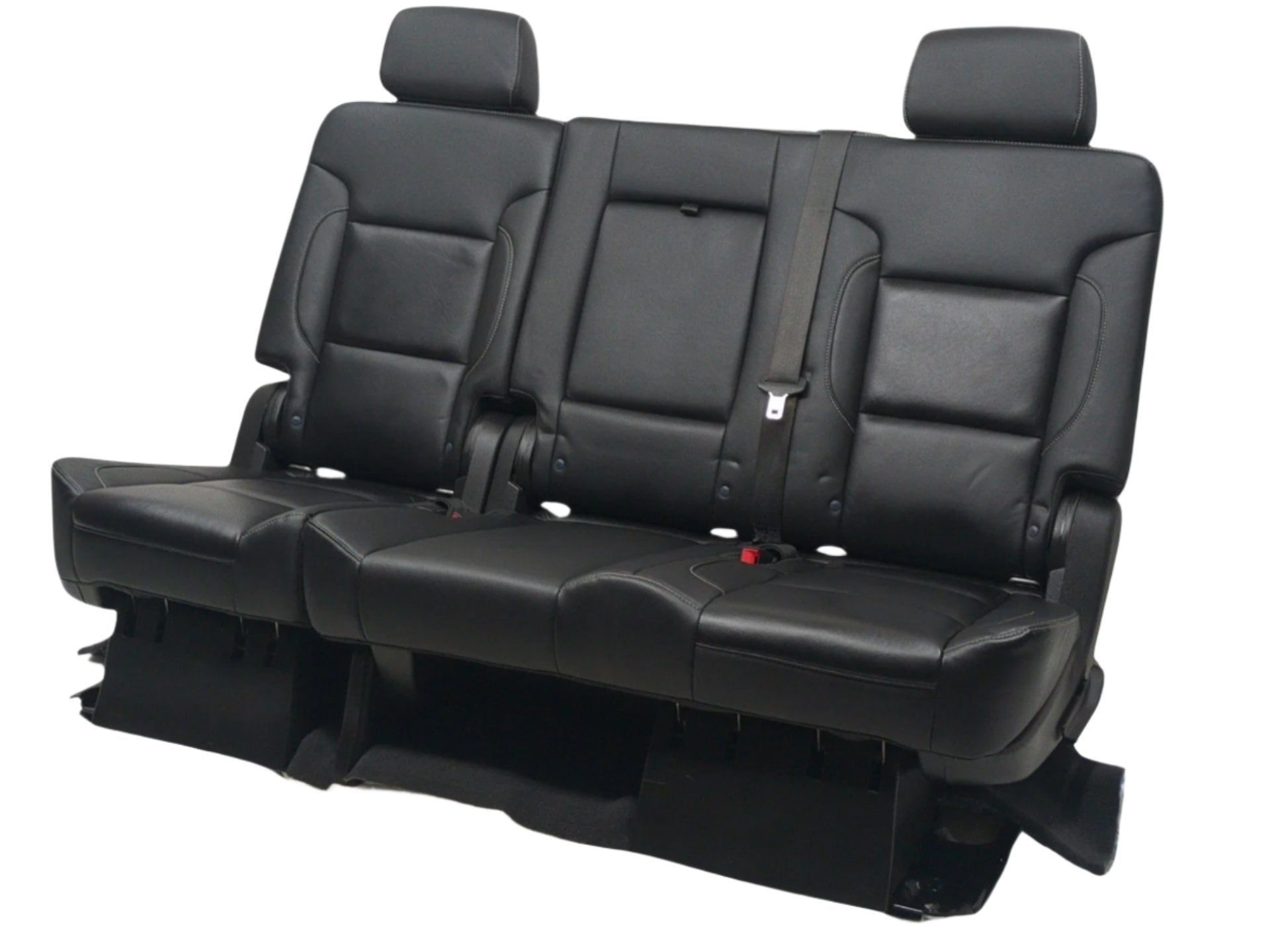 2015 - 2020 Chevy Tahoe GMC Yukon Second Row Bench Seat, Black Leather ...