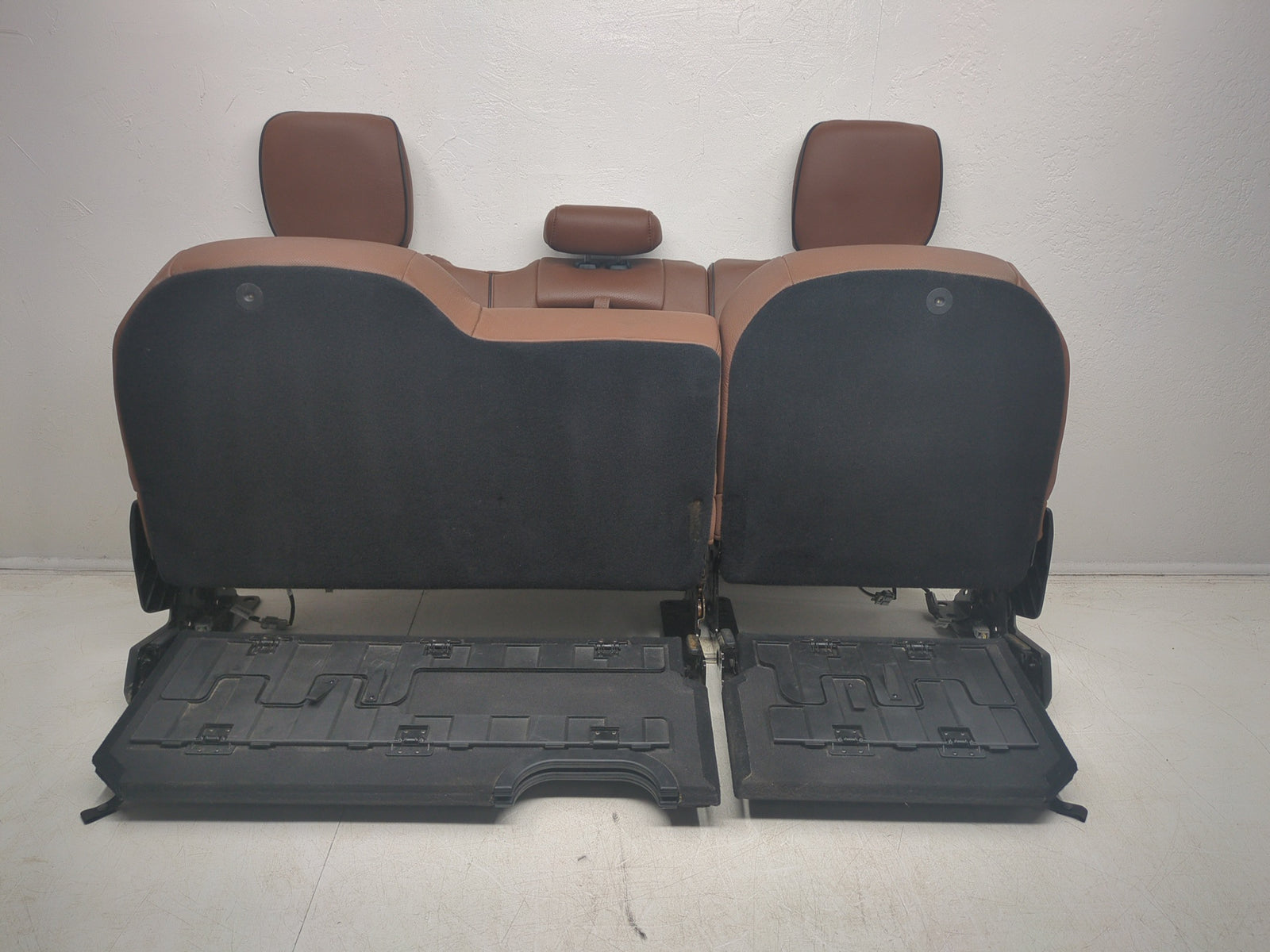 2009 - 2018 Dodge Ram Rear Seat, Brown Leather Laramie Longhorn, Crew ...