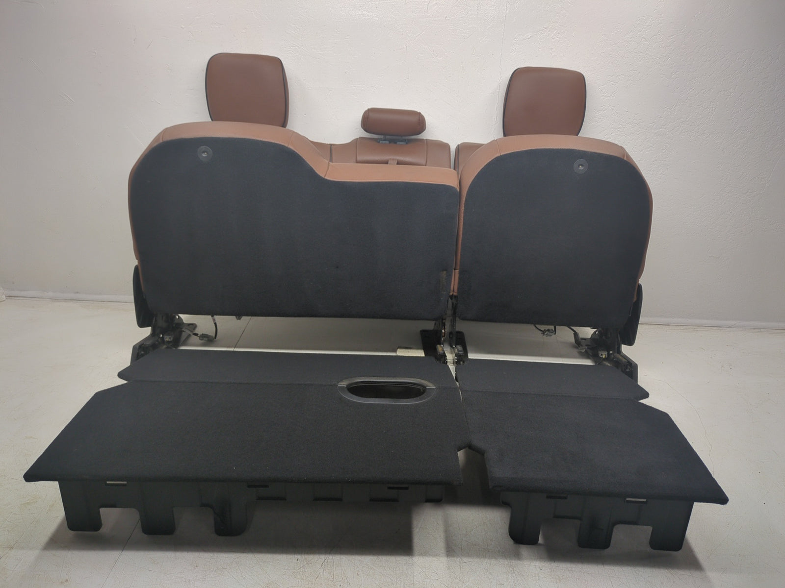 2009 - 2018 Dodge Ram Rear Seat, Brown Leather Laramie Longhorn, Crew ...