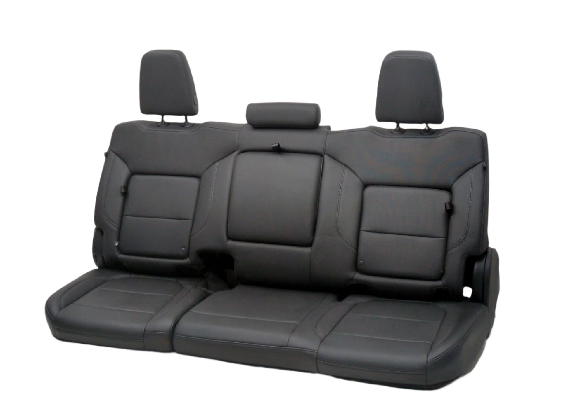 2019 - 2024 Chevy Silverado Rear Seats, LTZ Black Leather w/ Seat ...