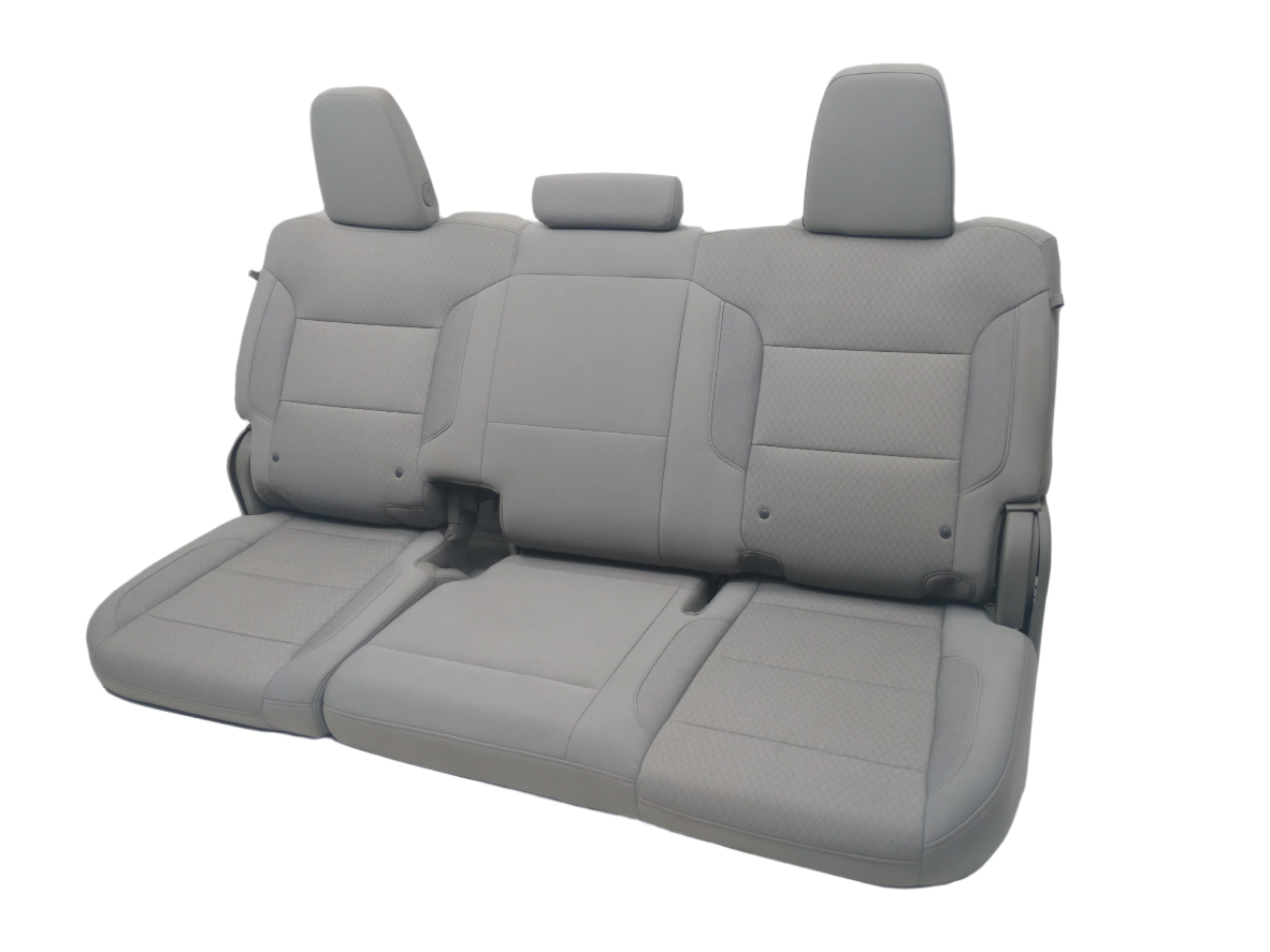 Chevy Silverado Rear Seats, Crew Cab,2019-2024 Gideon Gray Cloth #1769
