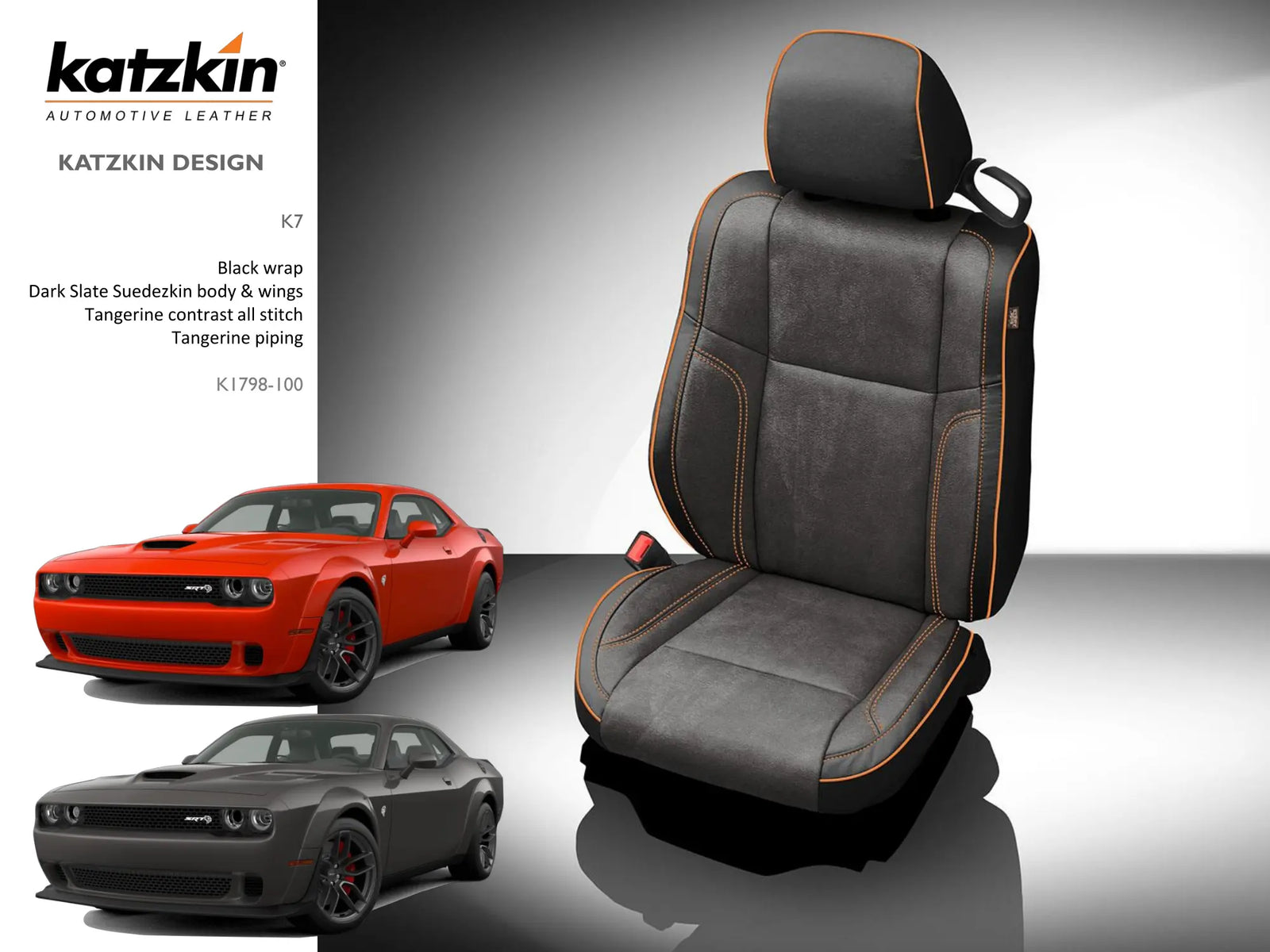 Dodge Challenger Seats Custom Made To Order, 2013-2023