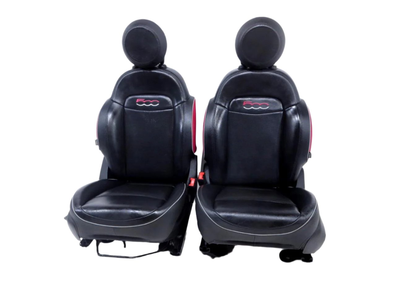 Fiat 500x Seats, 2016-2023 Heated Black Leather, Lounge #958r